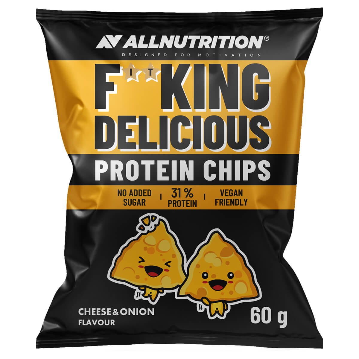 Fitking Delicious Protein Chips Cheese Onion 60 г - ALLNUTRITION • 89 ...